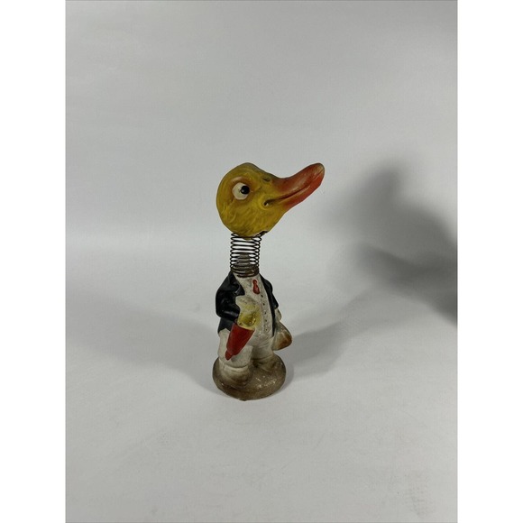 Unbranded | Other | Vintage German Duck Bobble Head Paper Mache Toy 933 ...